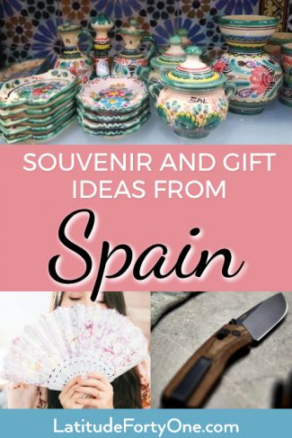 Best Spain Souvenirs and Gifts - Latitude 41